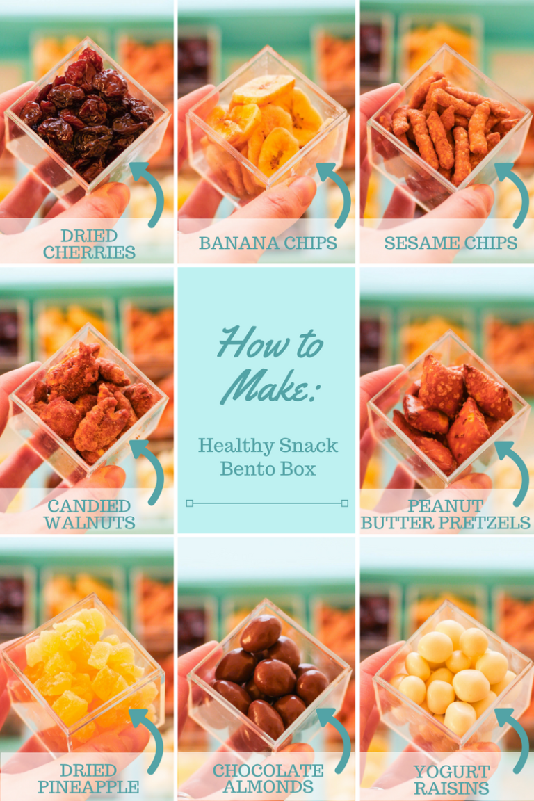 How to Make a Healthy Snack Bento Box - Zen & Spice