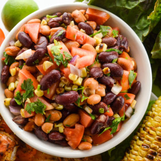 Grilled Shrimp with Cowboy’s Caviar - Zen & Spice